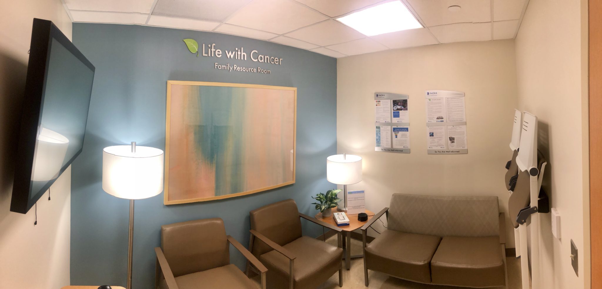 New Life with Cancer Family Resource Room at Inova Fairfax Hospital ...